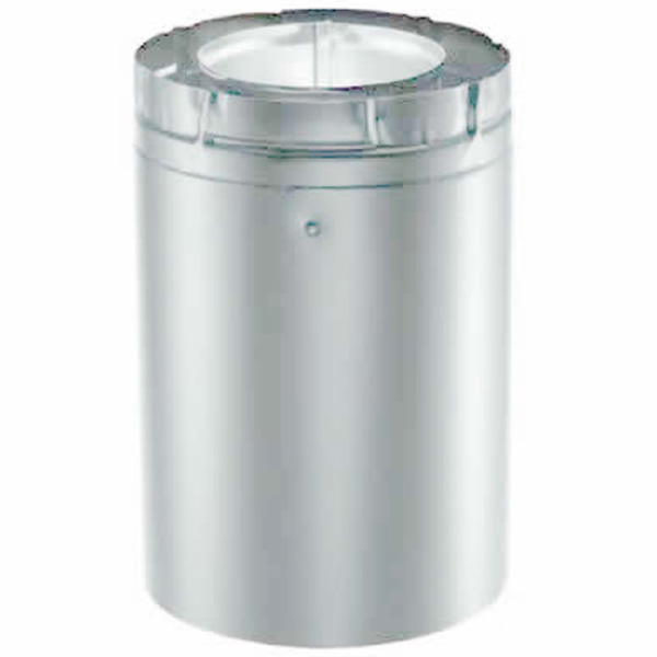 DirectVent Pro 4" Galvanized Pipe Extension - 8 1/2" | Woodland Direct