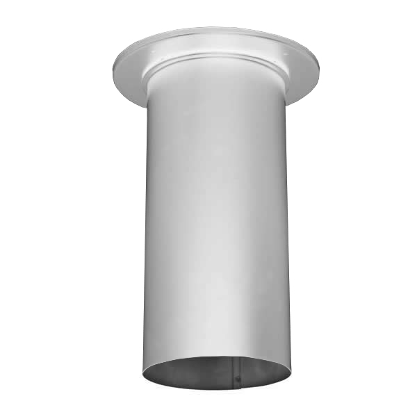 DuraBlack 6" Stainless Steel Slip Connector | Woodland Direct