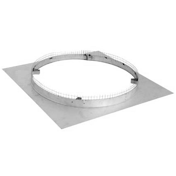 DuraChimney 12" Chase Top Collar | Woodland Direct