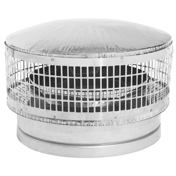 Metal-Fab Air-Cooled Temp Guard 16" Chimney Cap | Woodland Direct