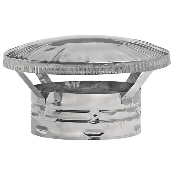 Metal-Fab 10" Temp Guard Rain Cap | Woodland Direct